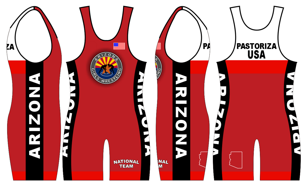 Freestyle Singlets (2 total) Personalized!! – Arizona Girls Wrestling